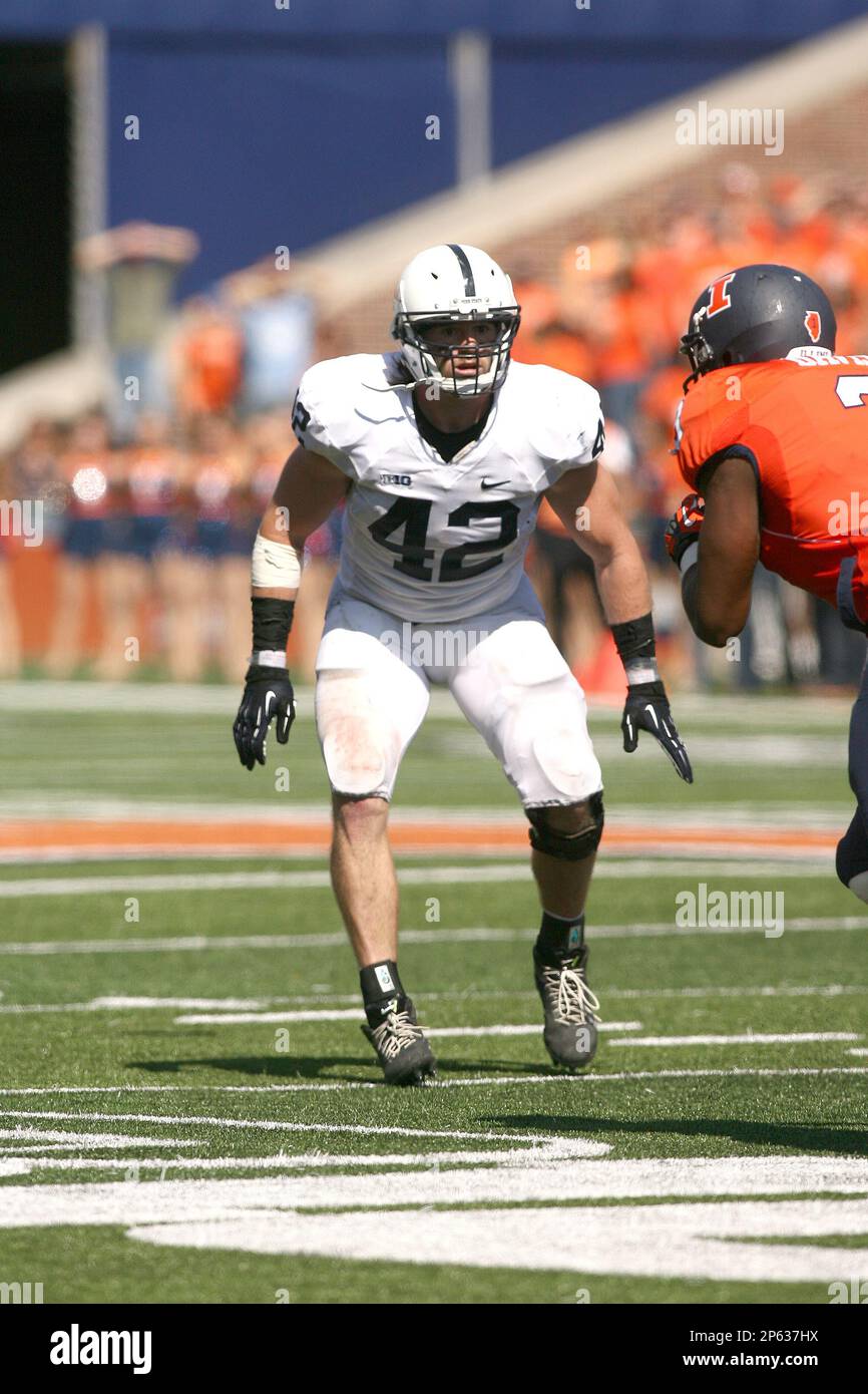 Penn State Nittany Lions Michael Mauti (42) in action during a game ...