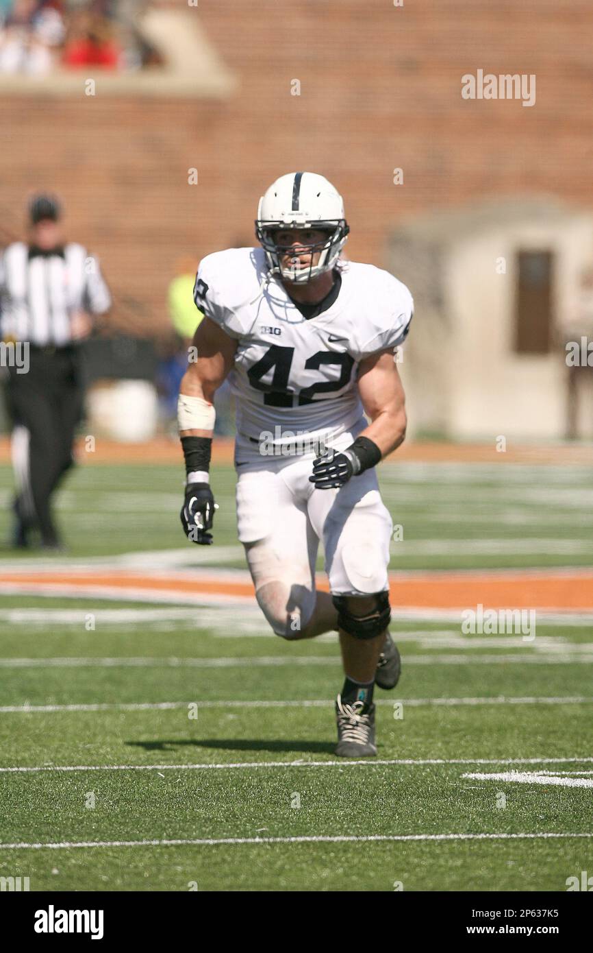 Penn State Nittany Lions Michael Mauti (42) in action during a game ...