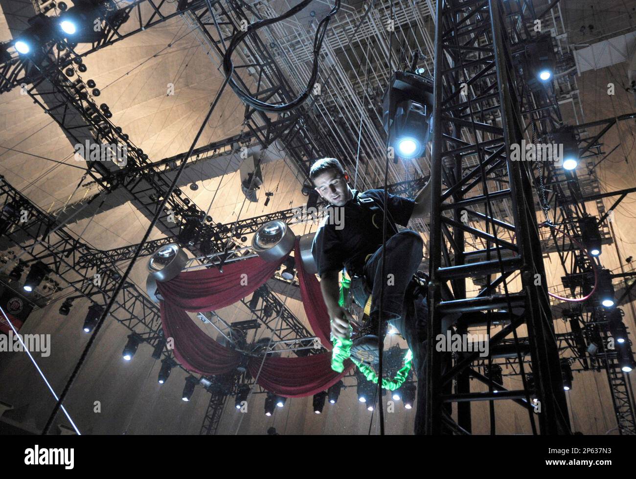 Aaron Rubin, lighting boss, originally from Chicago, makes his way up ...