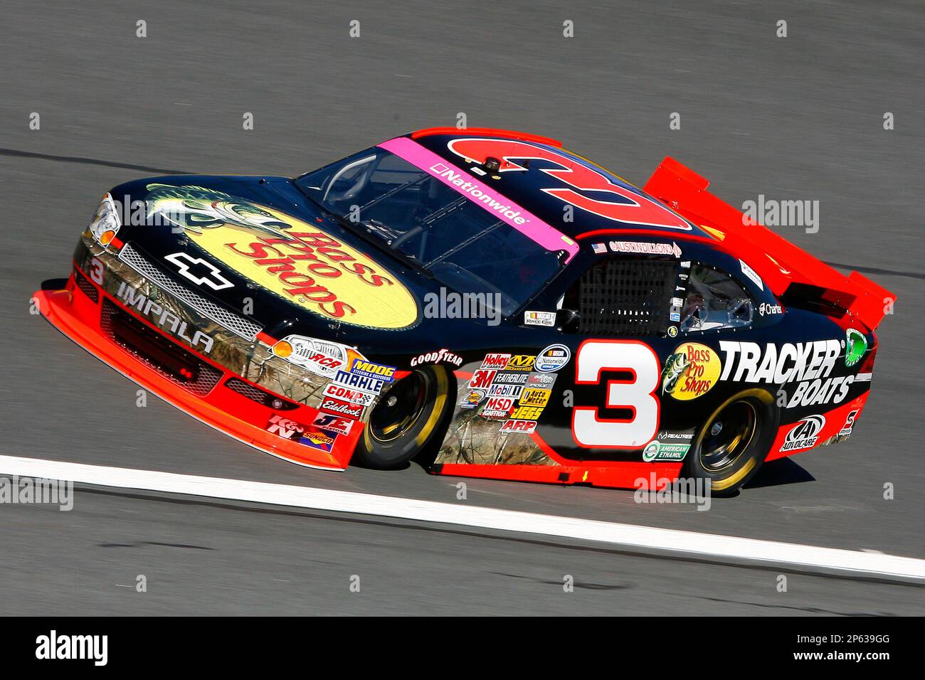Austin Dillon during practice for the NASCAR Nationwide Series auto ...