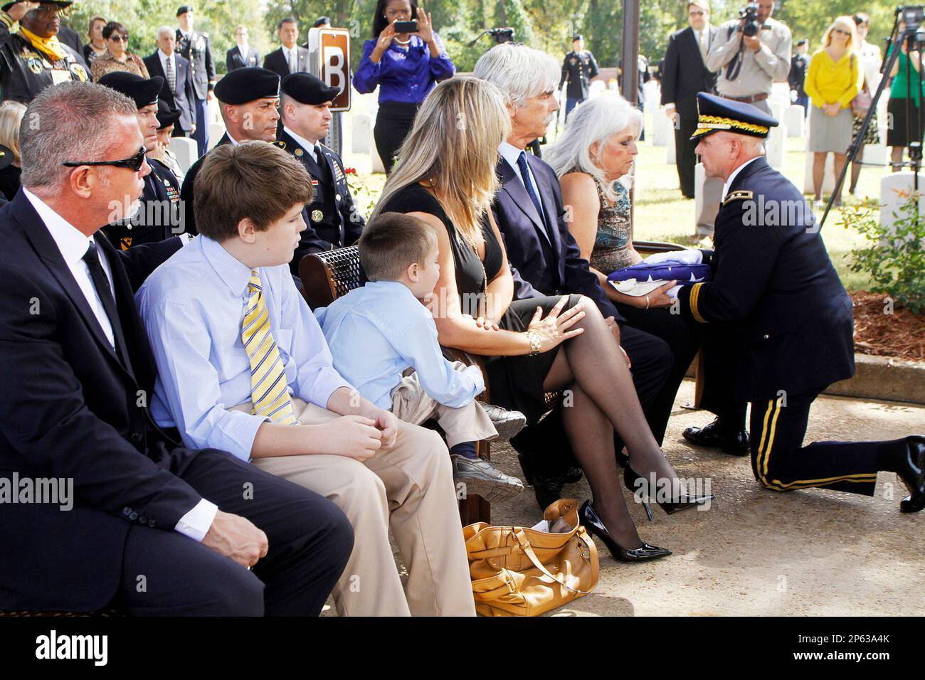 Maj. Gen. H.R. McMaster presents Debbie Kimble, Command Sgt. Maj. Basil ...