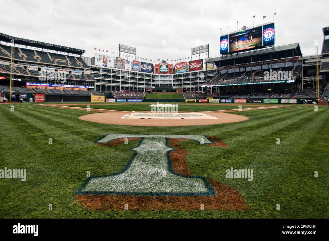 Texas Rangers Ballpark on May 11, 2011 in Arlington, Texas. (Andrew ...
