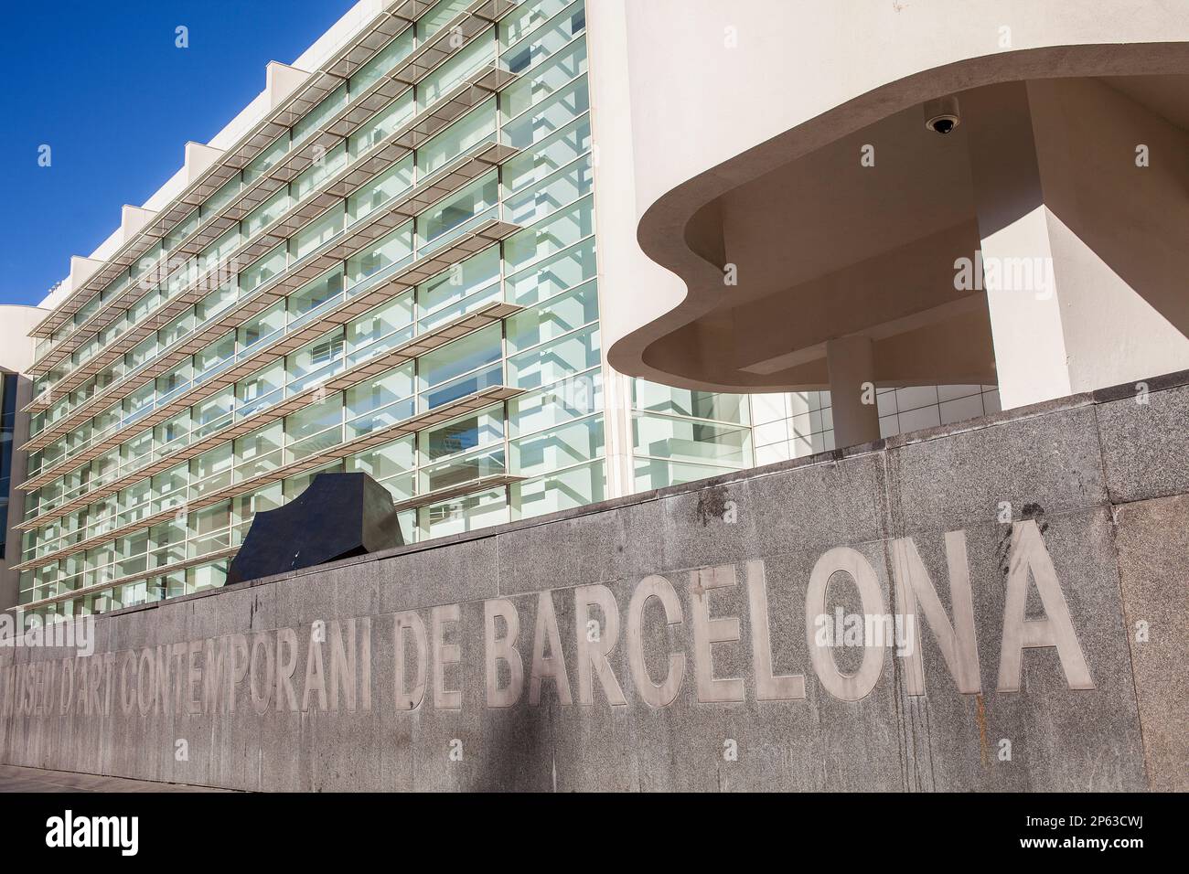 Museum of Contemporary Art of Barcelona (MACBA), Barcelona. Catalonia ...