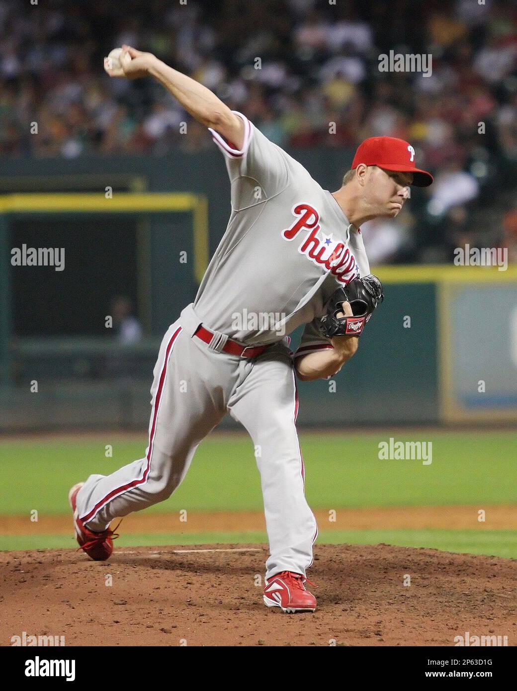 Phillies pitcher Ryan Madson on Friday May 23, 2008 at Minute Maid Park ...