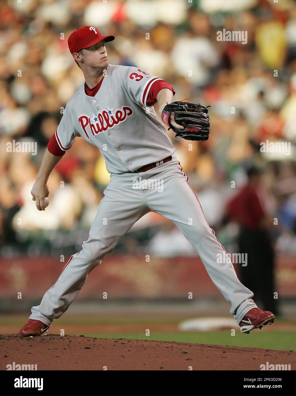 Philadelphia Phillies pitcher Kyle Kendrick on Thursday May 22, 2008 at ...