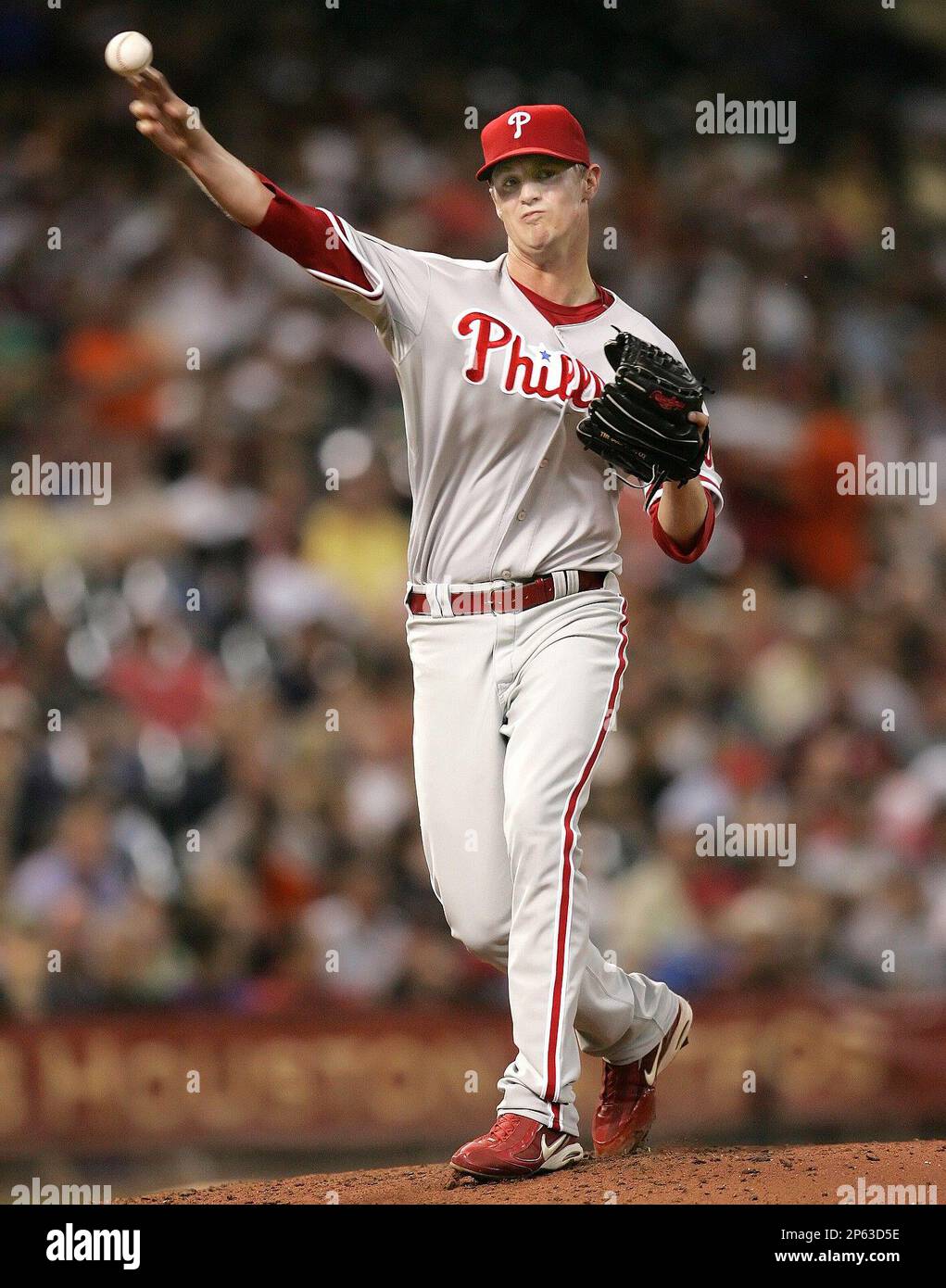 Philadelphia Phillies pitcher Kyle Kendrick on Thursday May 22, 2008 at ...