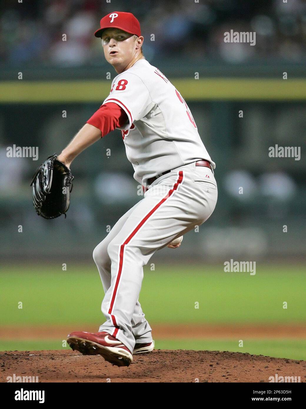 Philadelphia Phillies pitcher Kyle Kendrick on Thursday May 22, 2008 at ...