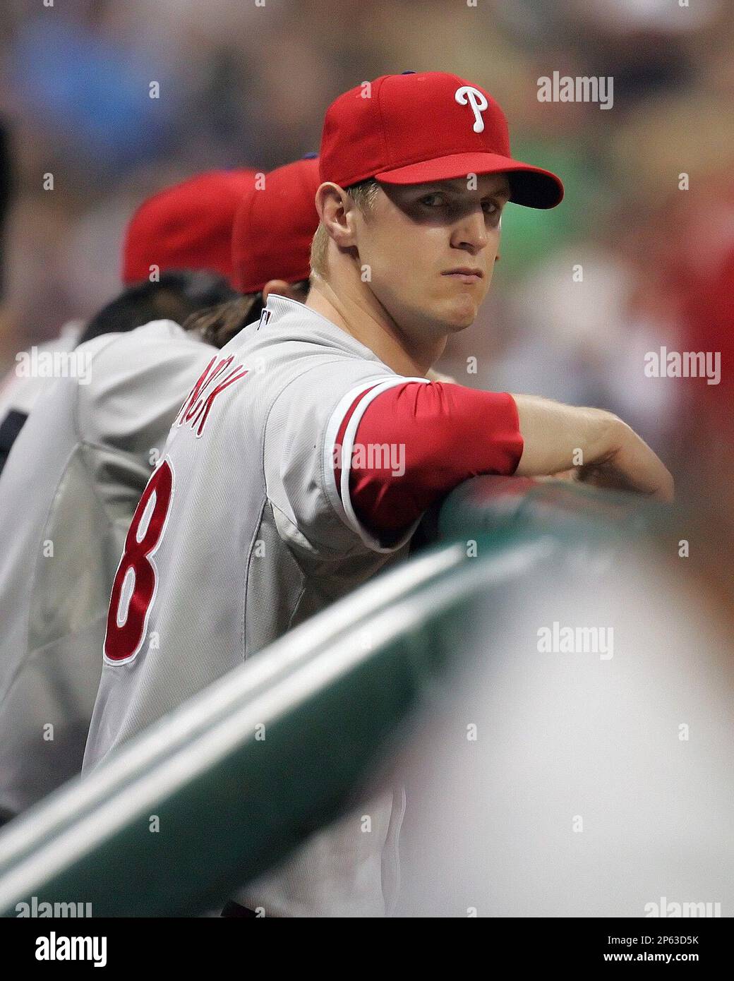 Phillies pitcher Kyle Kendrick on Friday May 23, 2008 at Minute Maid ...