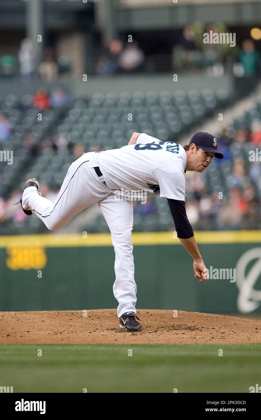 May 19, 2010: Seattle Mariners pitcher Doug Fister (58) during a game ...