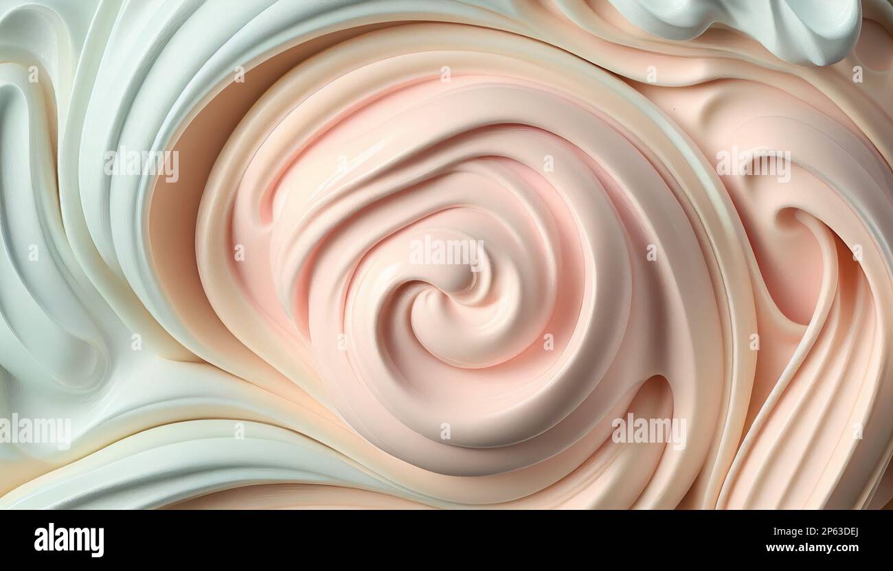 Marshmallow cream texture in pastel colors Stock Photo - Alamy
