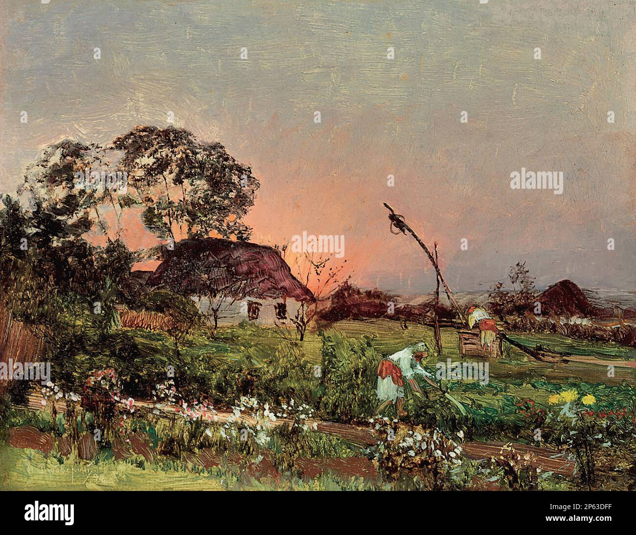 Russian farm 20th century hi-res stock photography and images - Alamy
