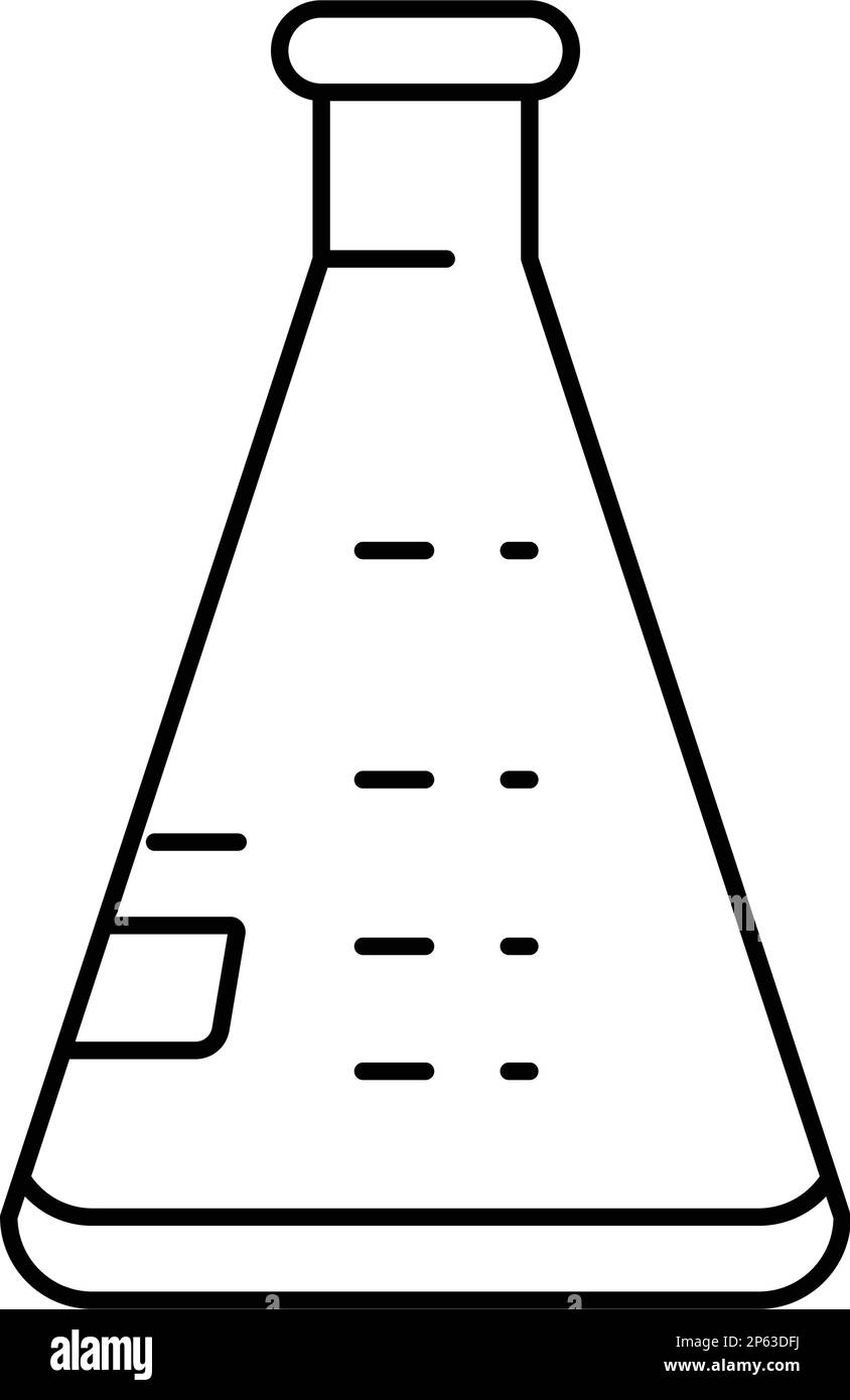 Erlenmeyer Flask Icon Free Vectors | Erlenmeyer Flask Icon