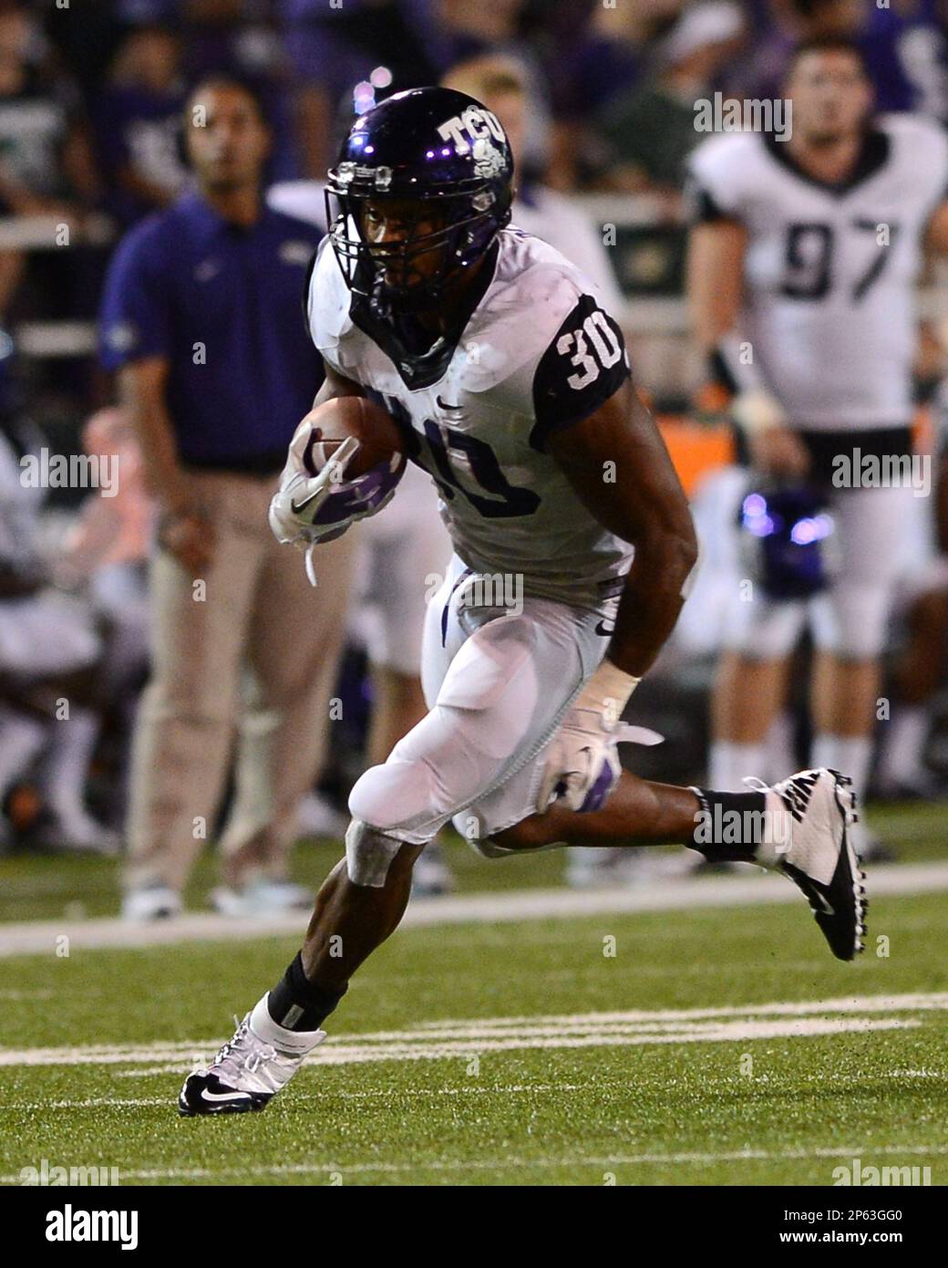 Oct 13, 2012.. Aundre Dean #30 of the TCU Horned Frogs vs the Baylor ...
