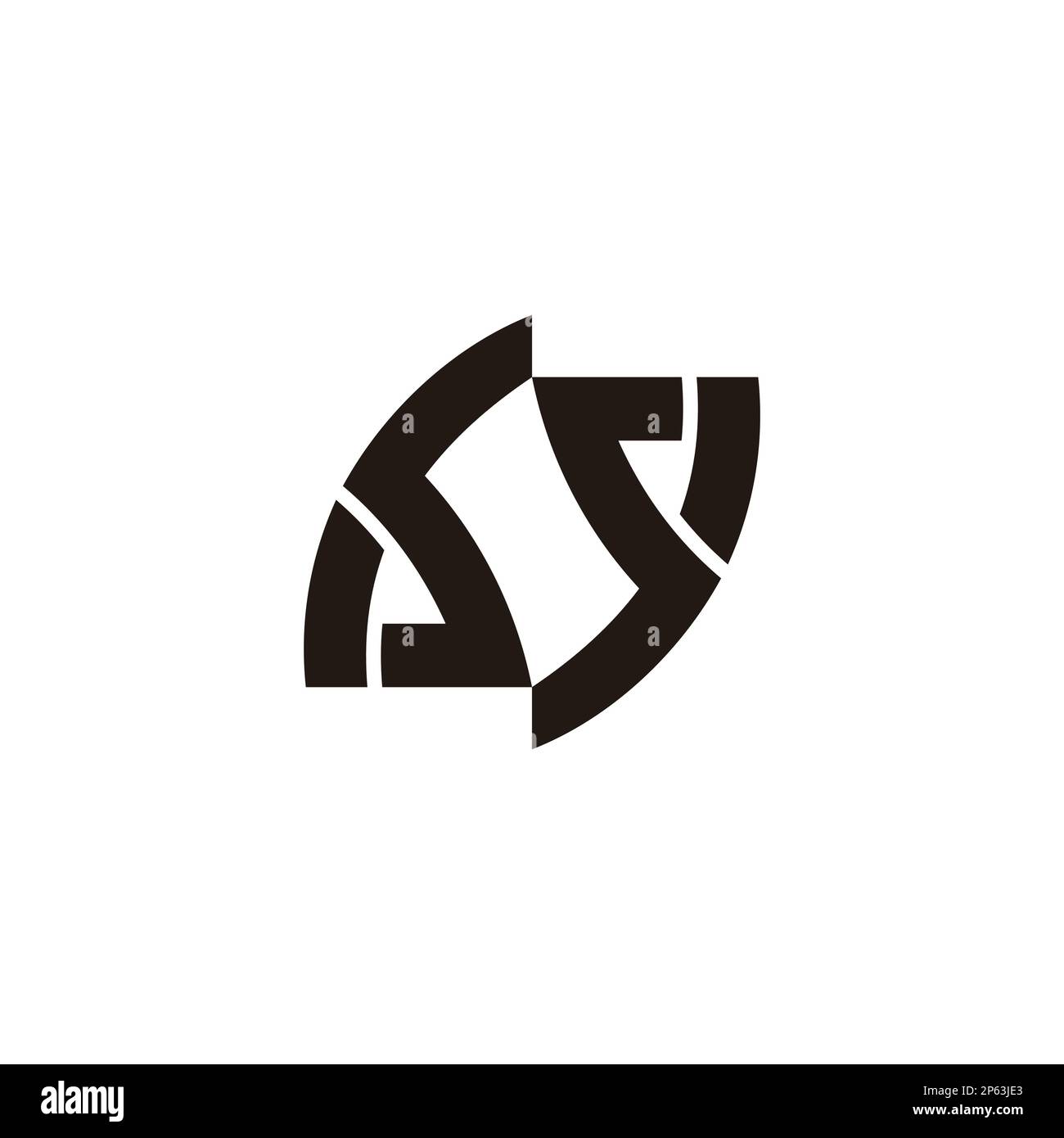 number 69 linked geometric line logo vector Stock Vector Image & Art ...