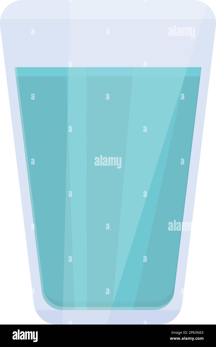 Tonsillitis medical glass icon cartoon vector. Cough health. Mouth ...