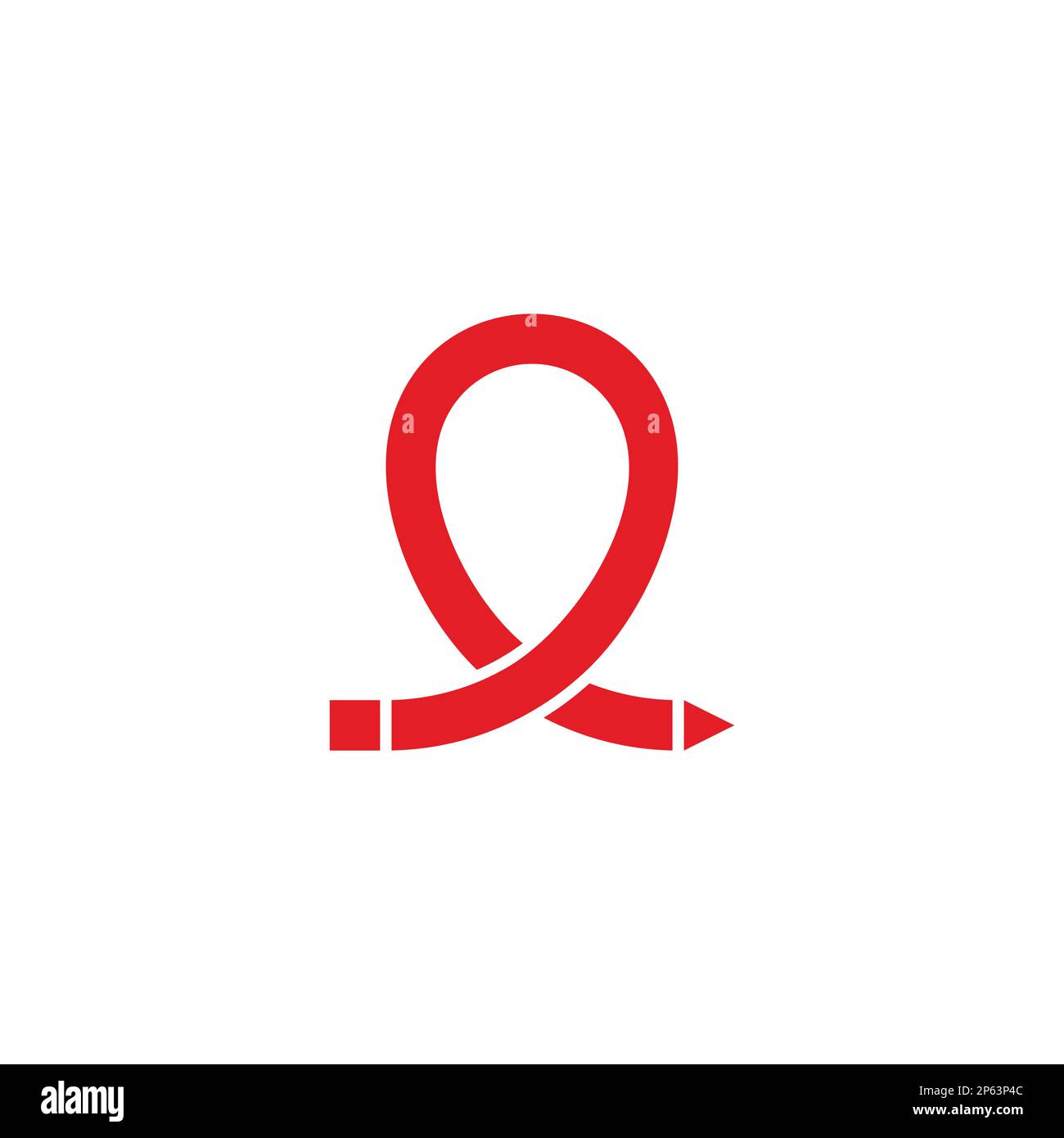 pencil pin education place symbol vector Stock Vector Image & Art - Alamy