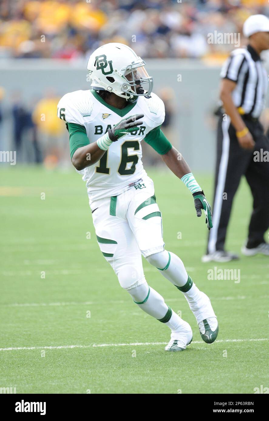 Baylor Bears Tevin Reese (16) in action during a game against the West ...