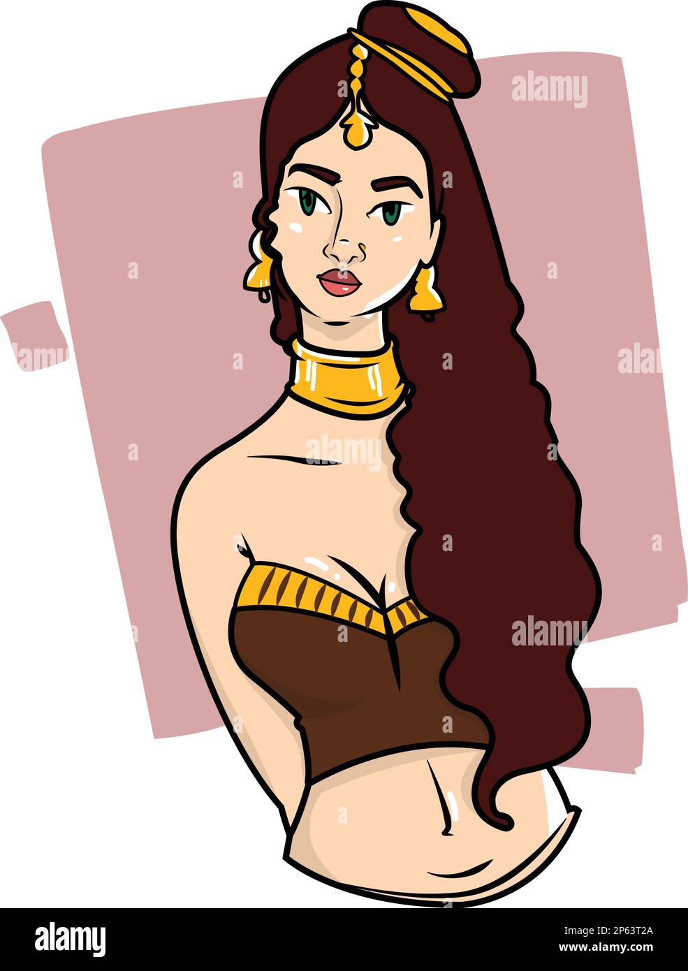 Womens Day Design Illustration Of Womens Greeting Card Vector