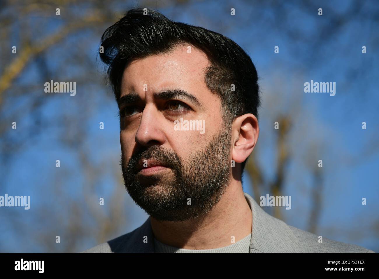 Glasgow Scotland, UK 07 March 2023. Humza Yousaf Scottish National ...
