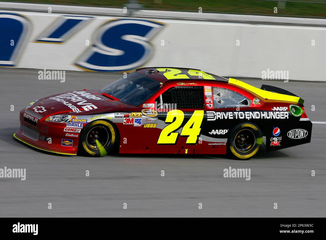Jeff Gordon during the NASCAR Sprint Cup Series auto race at Talladega ...