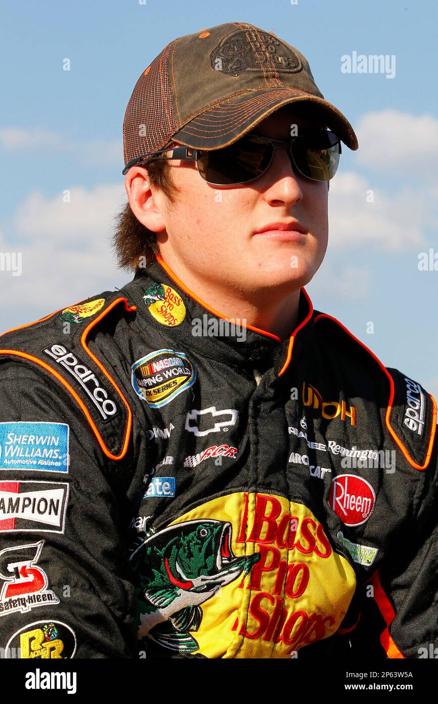 Ty Dillon during qualifying for the NASCAR Truck Series auto race at ...
