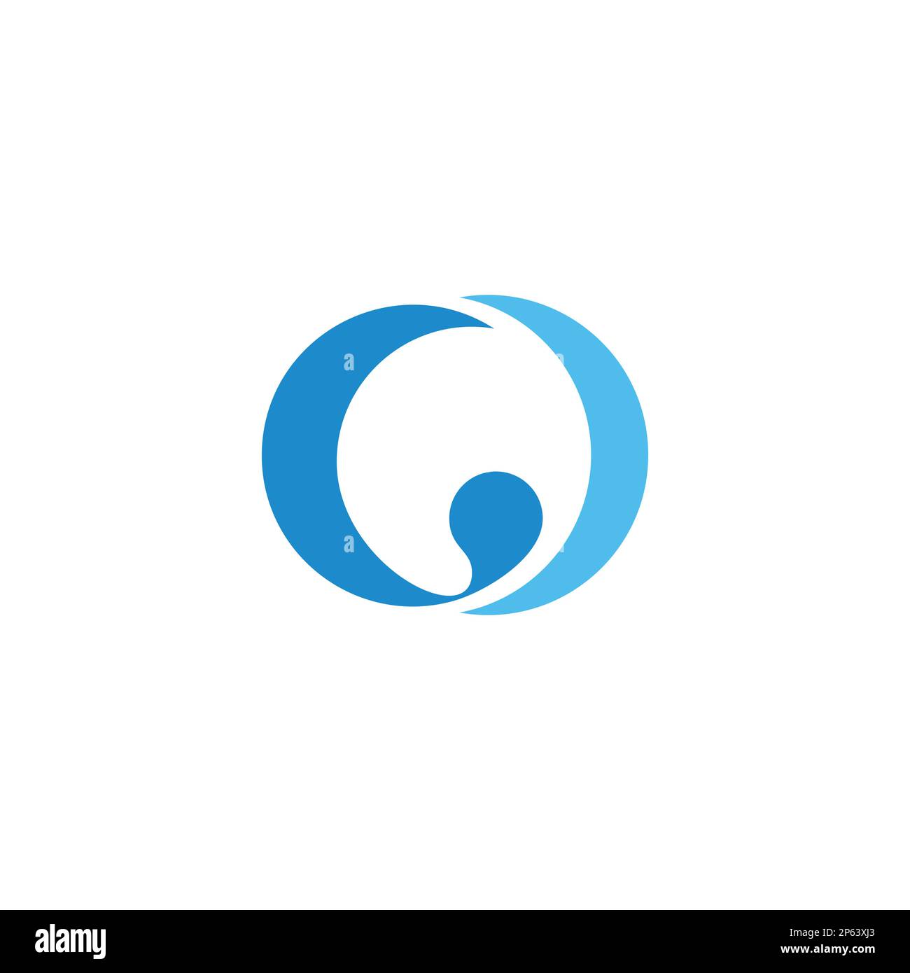 blue motion water glass liquid logo vector Stock Vector Image & Art - Alamy