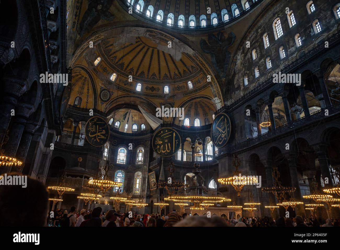 Picture of the mosque of Saint Sophia. Hagia Sophia, officially the ...