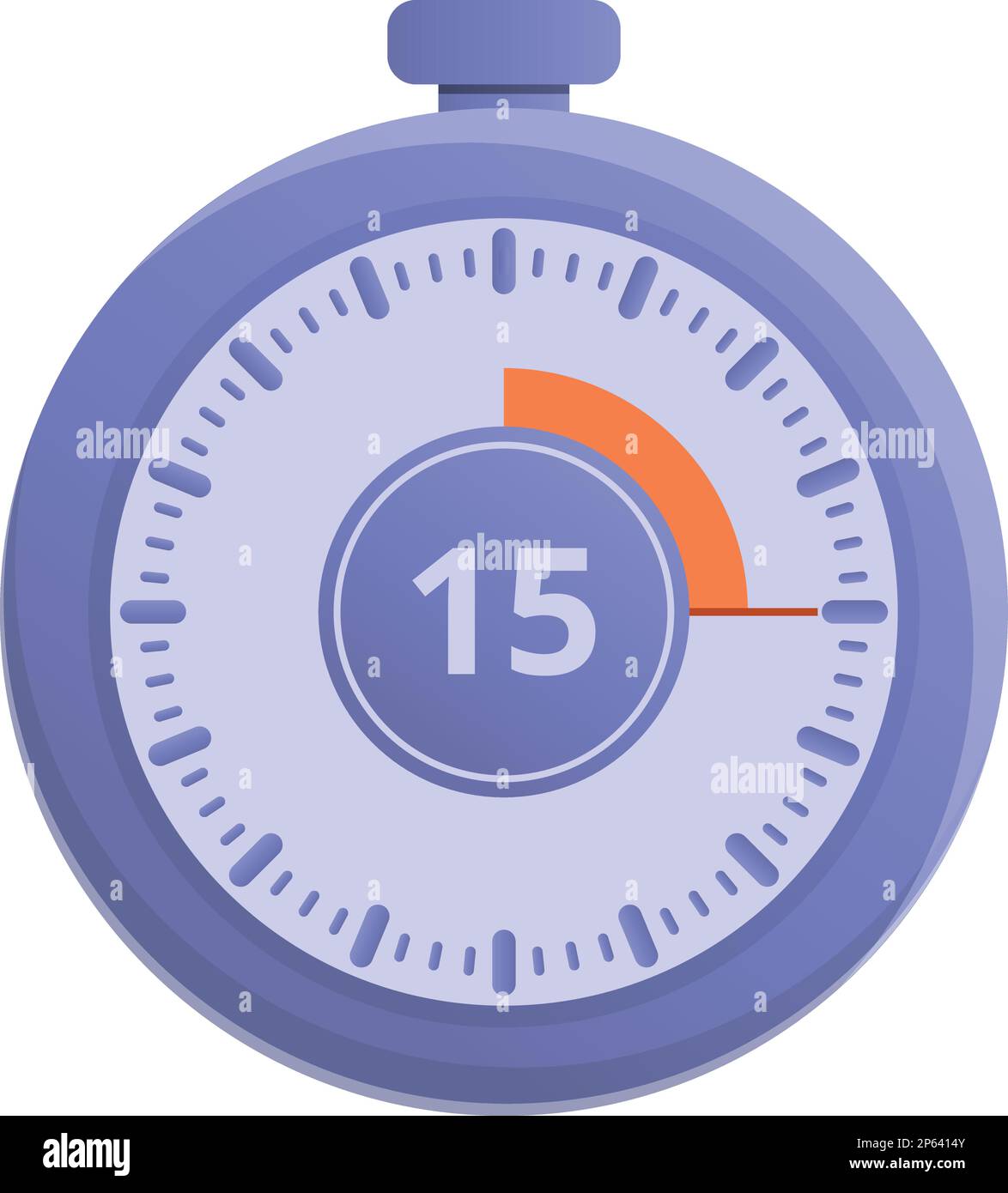 Stopwatch clock icon cartoon vector. Stop time. Sport deadline Stock ...