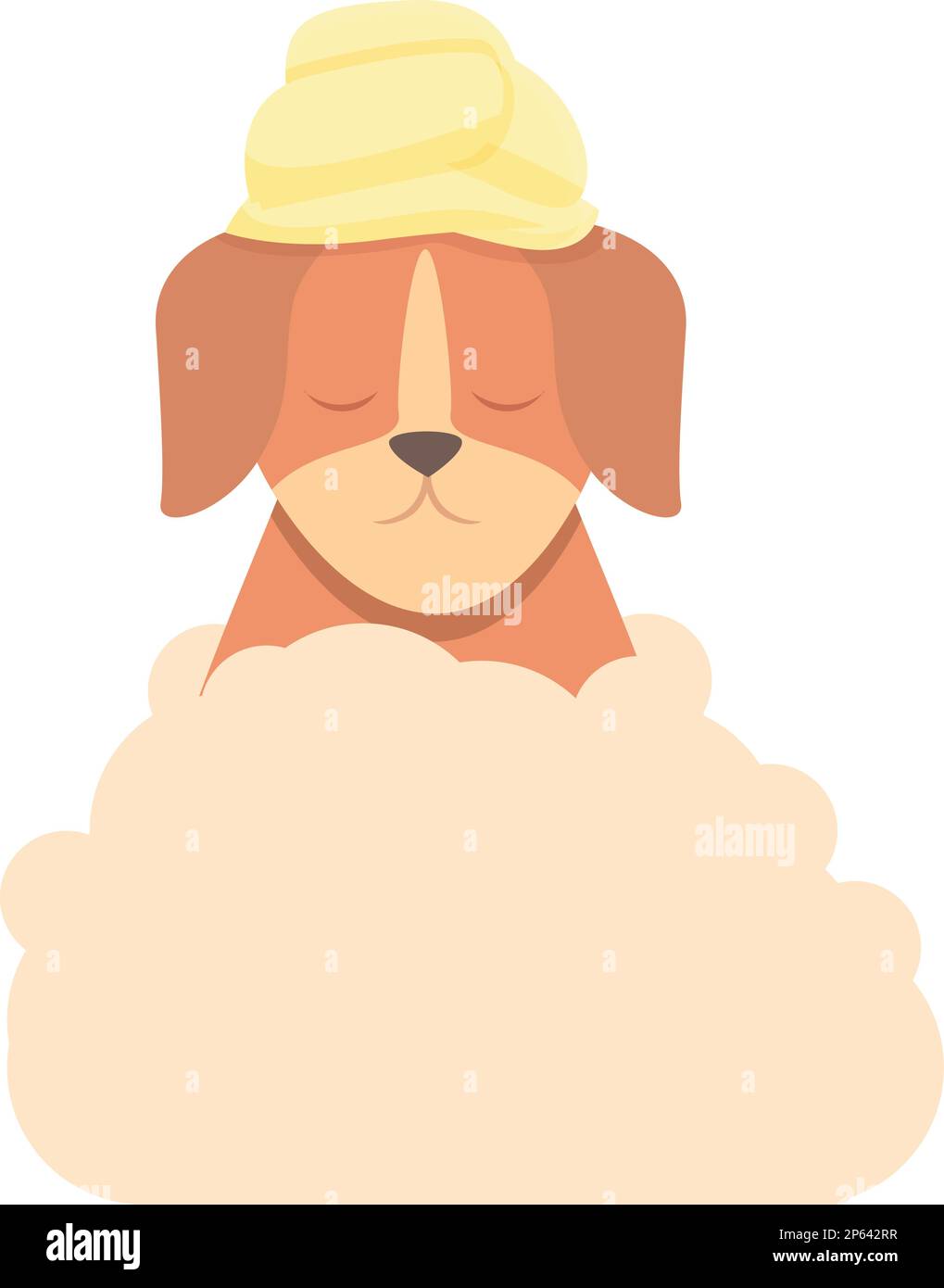 Dog bath icon cartoon vector. Spa animal. Shower wash Stock Vector ...