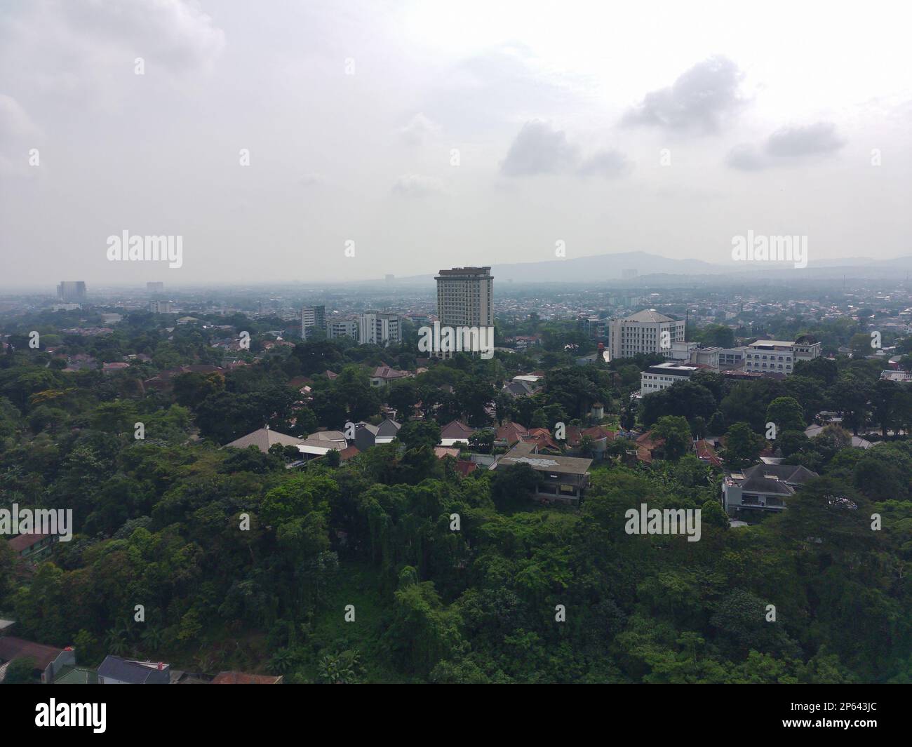 Aerial densely populated suburb hi-res stock photography and images - Alamy