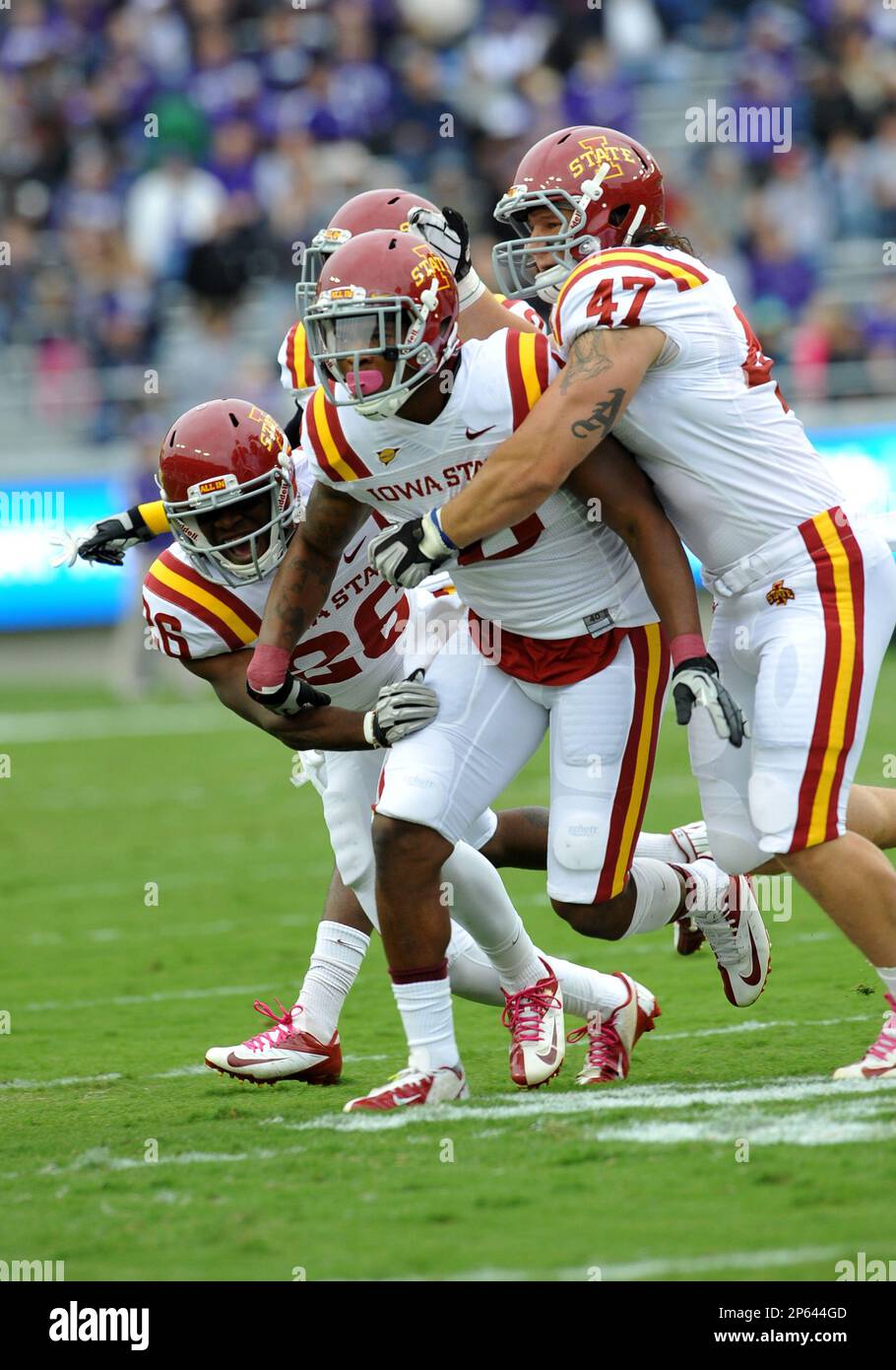 Oct. 6, 2012 - Fort Worth, TX, USA - October 06, 2012: Iowa State ...