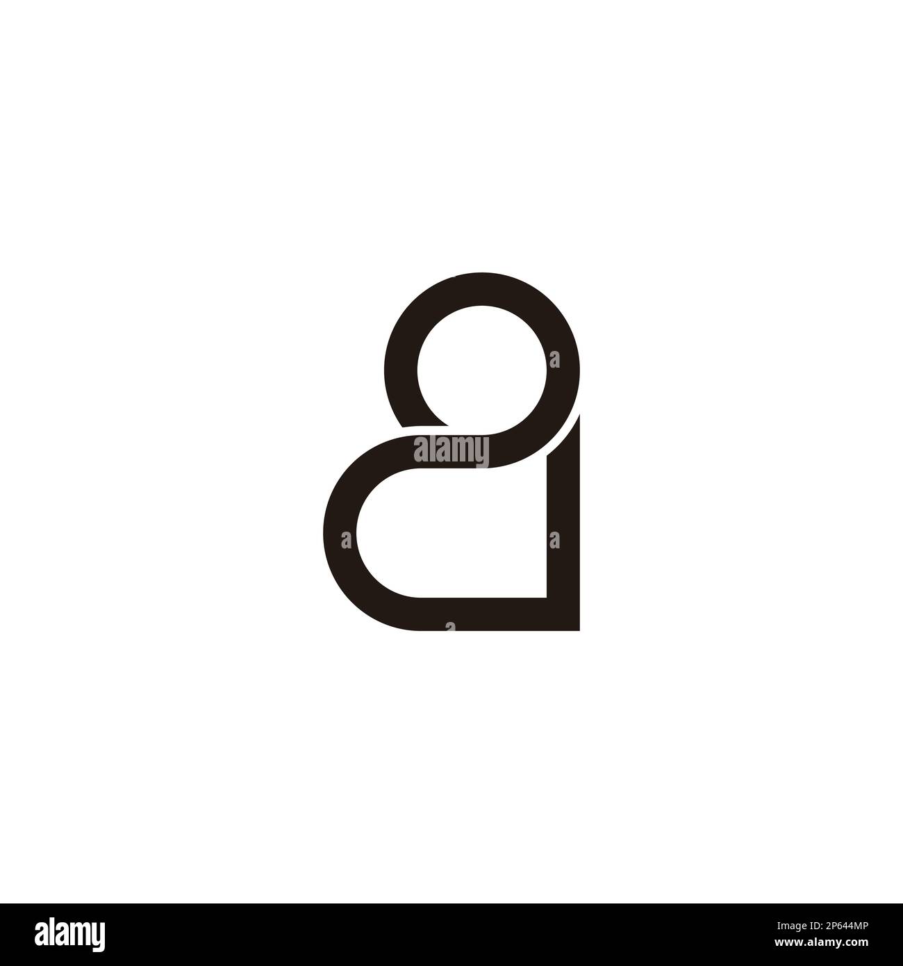 2d logo design Stock Vector Images - Alamy