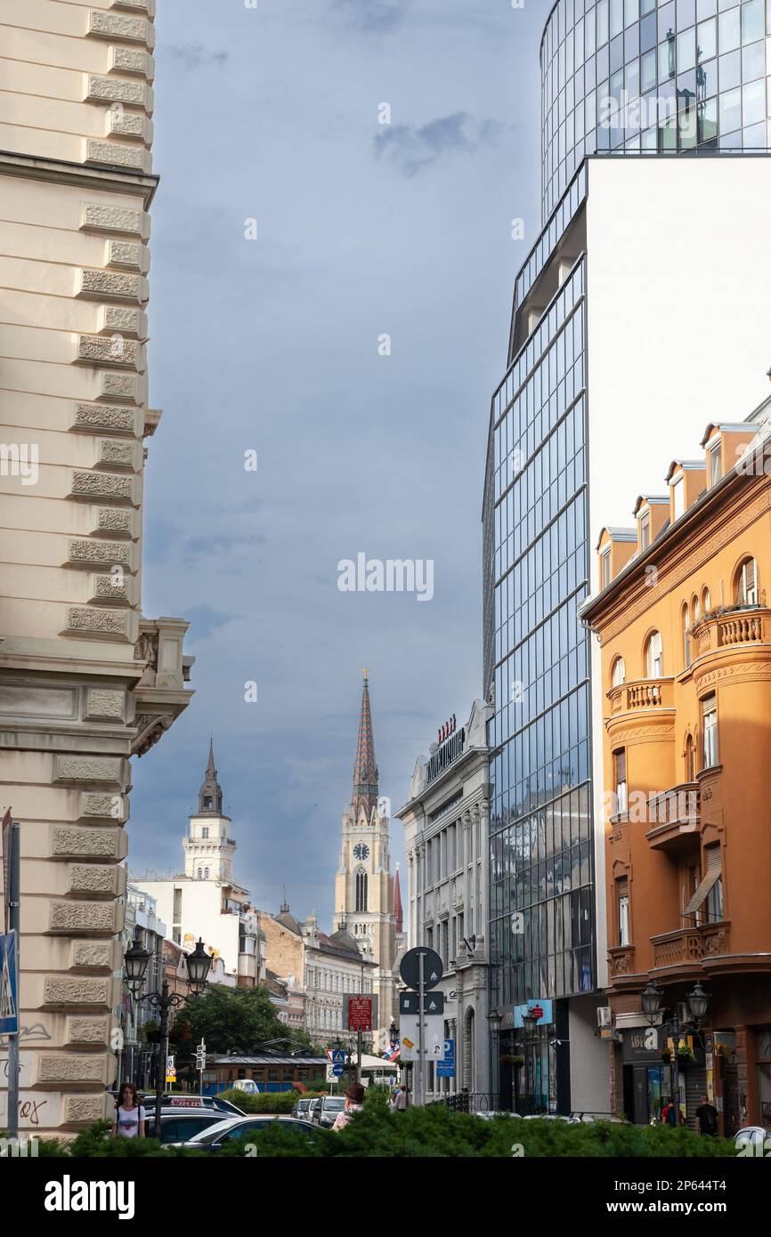 Picture of the Novi Sad cathedral. The Name of Mary Church is a Roman ...