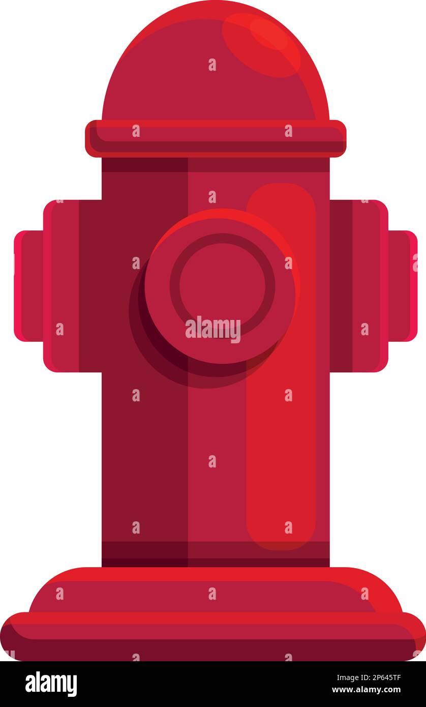 City hydrant icon cartoon vector. Safety person. Uniform service Stock ...