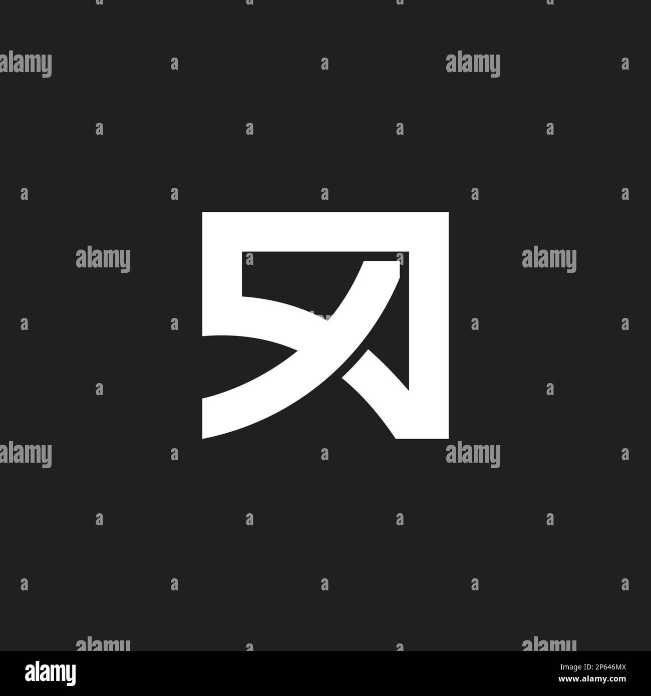 abstract flying kite simple line logo vector Stock Vector Image & Art ...