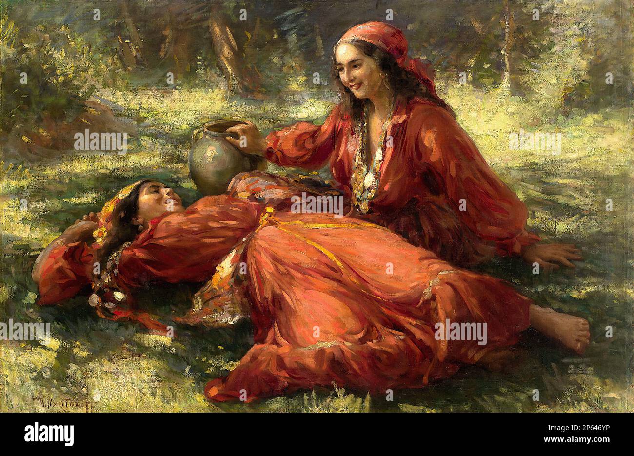Two gypsy women hi-res stock photography and images - Alamy