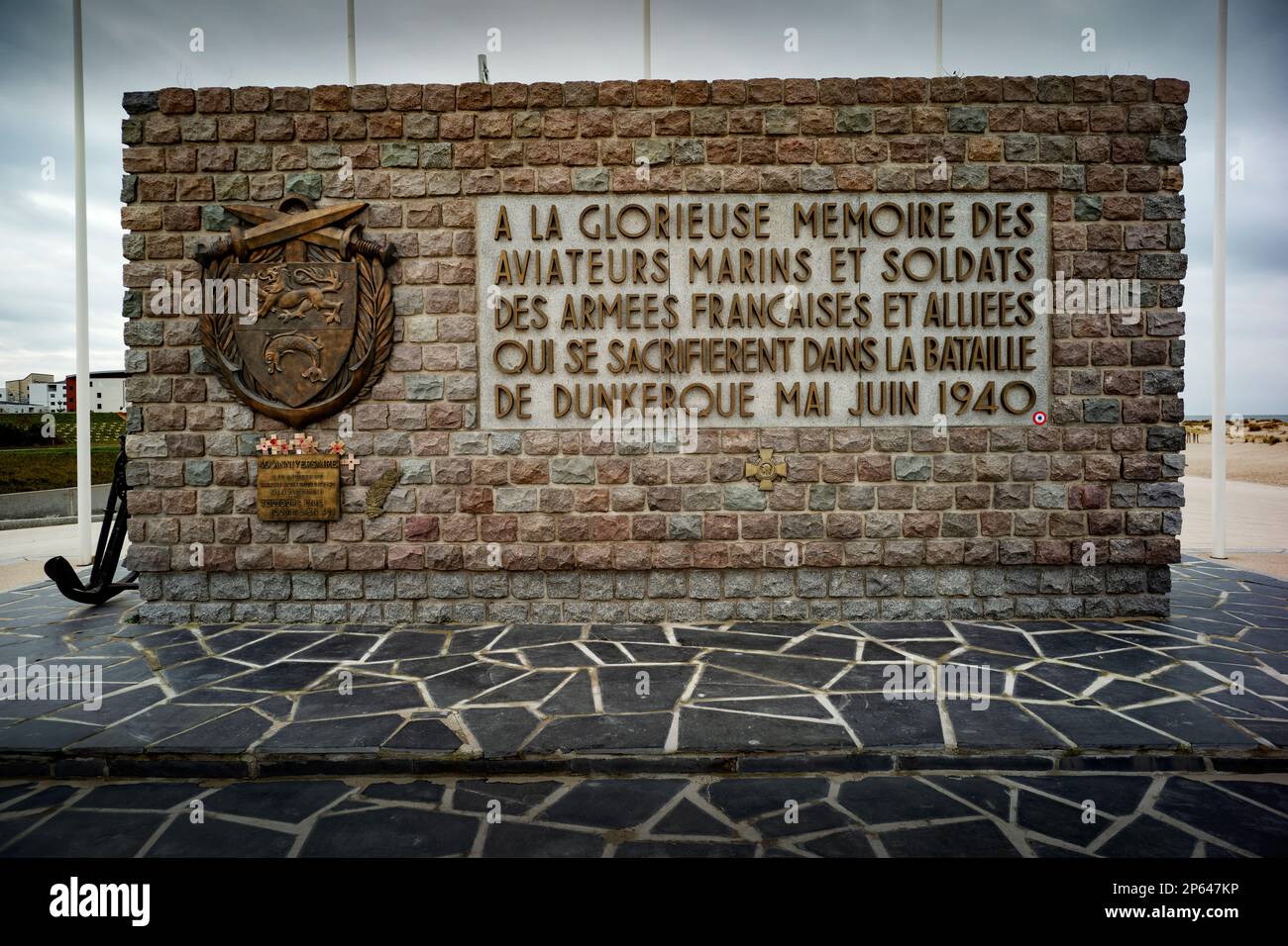 Dunkirk Dunkerque Beach Sand Dunes Pas de Calais France Stock Photo - Alamy