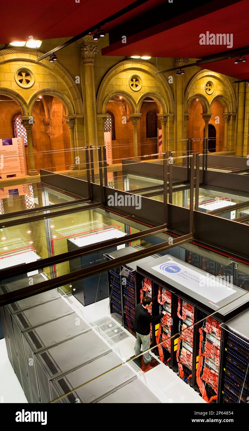 Barcelona: Supercomputer Mare Nostrum. In Barcelona Supercomputing ...