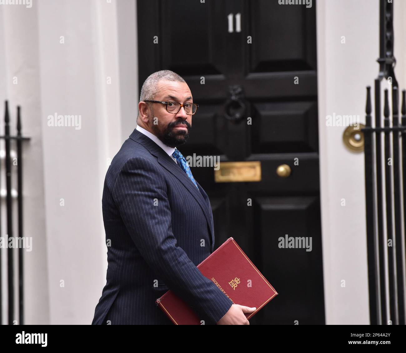 London, England, UK. 7th Mar, 2023. Foreign Secretary, JAMES CLEVERLY ...