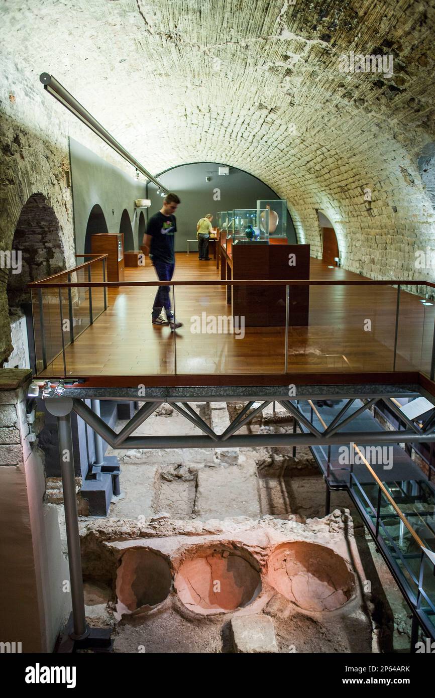 Barcelona archaeology museum hi-res stock photography and images - Alamy