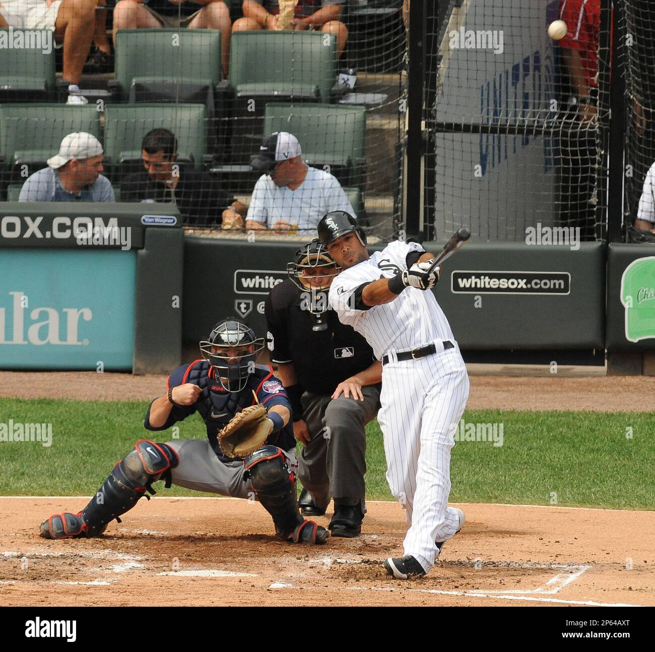 Chicago White Sox Alex Rios (51) in action during a game against the ...