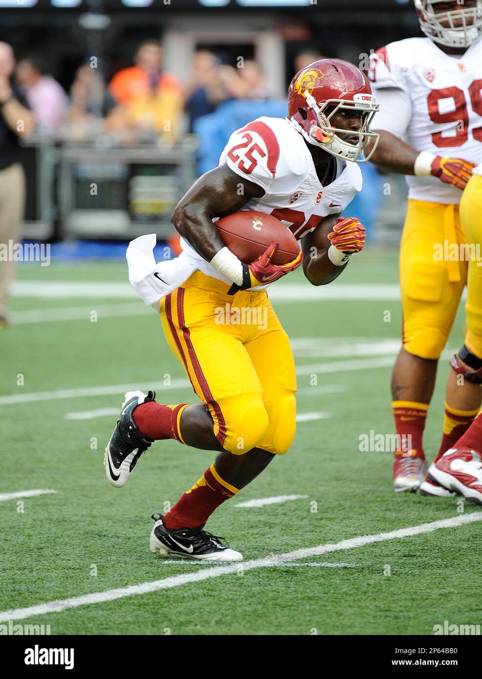 USC Trojans Silas Redd (25) in action during a game against the ...