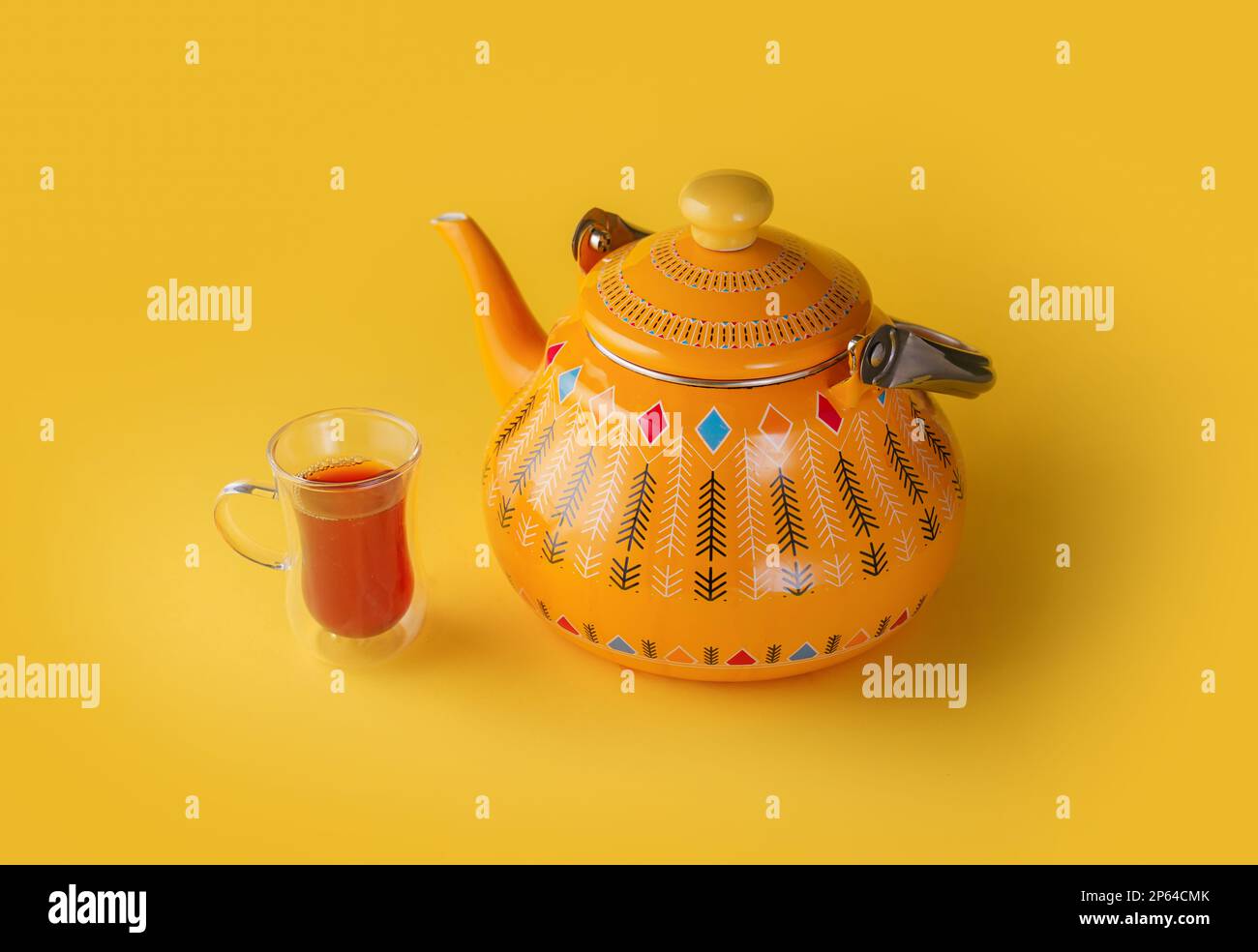 Iconic Arabian fabric is graced with symbols of Arabia, in particular ...