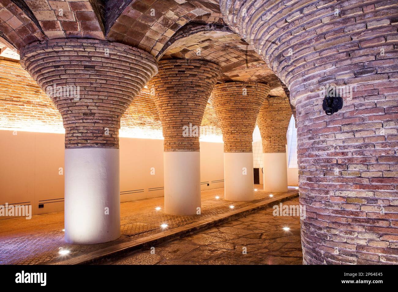 old stables, Palau Güell, 1890, residential palace, modernism, arq ...