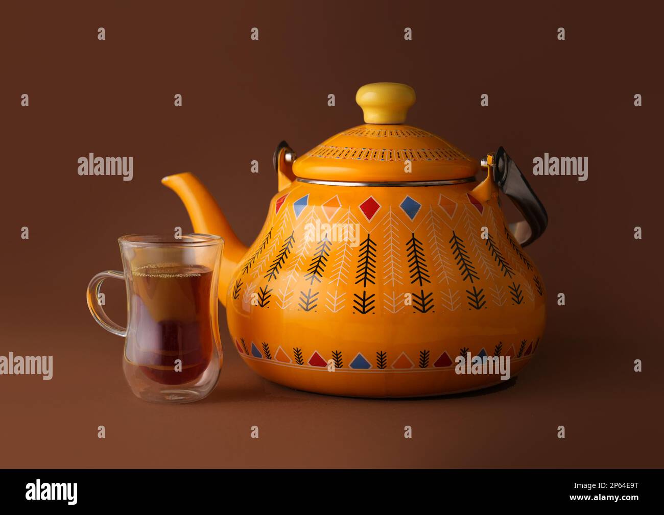 Iconic Arabian fabric is graced with symbols of Arabia, in particular ...