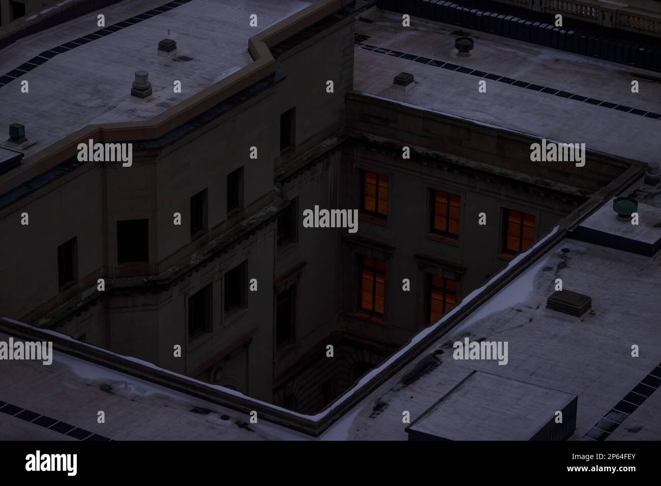 Roof top railing hi-res stock photography and images - Alamy