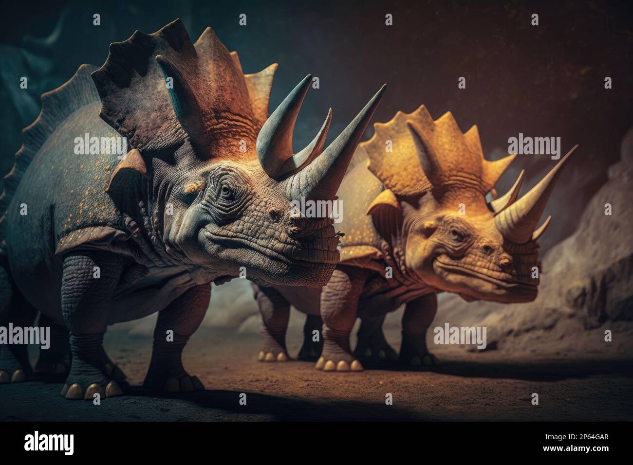 Triceratops habitat hi-res stock photography and images - Alamy