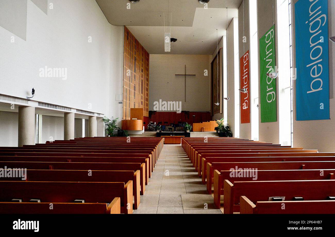 In this Sept. 20, 2012 photo, the asymmetrical design of First ...