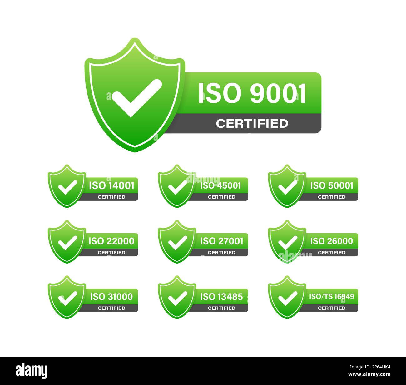 ISO certified set stamp and labels. Quality management system certified Stock Vector Image & Art ...