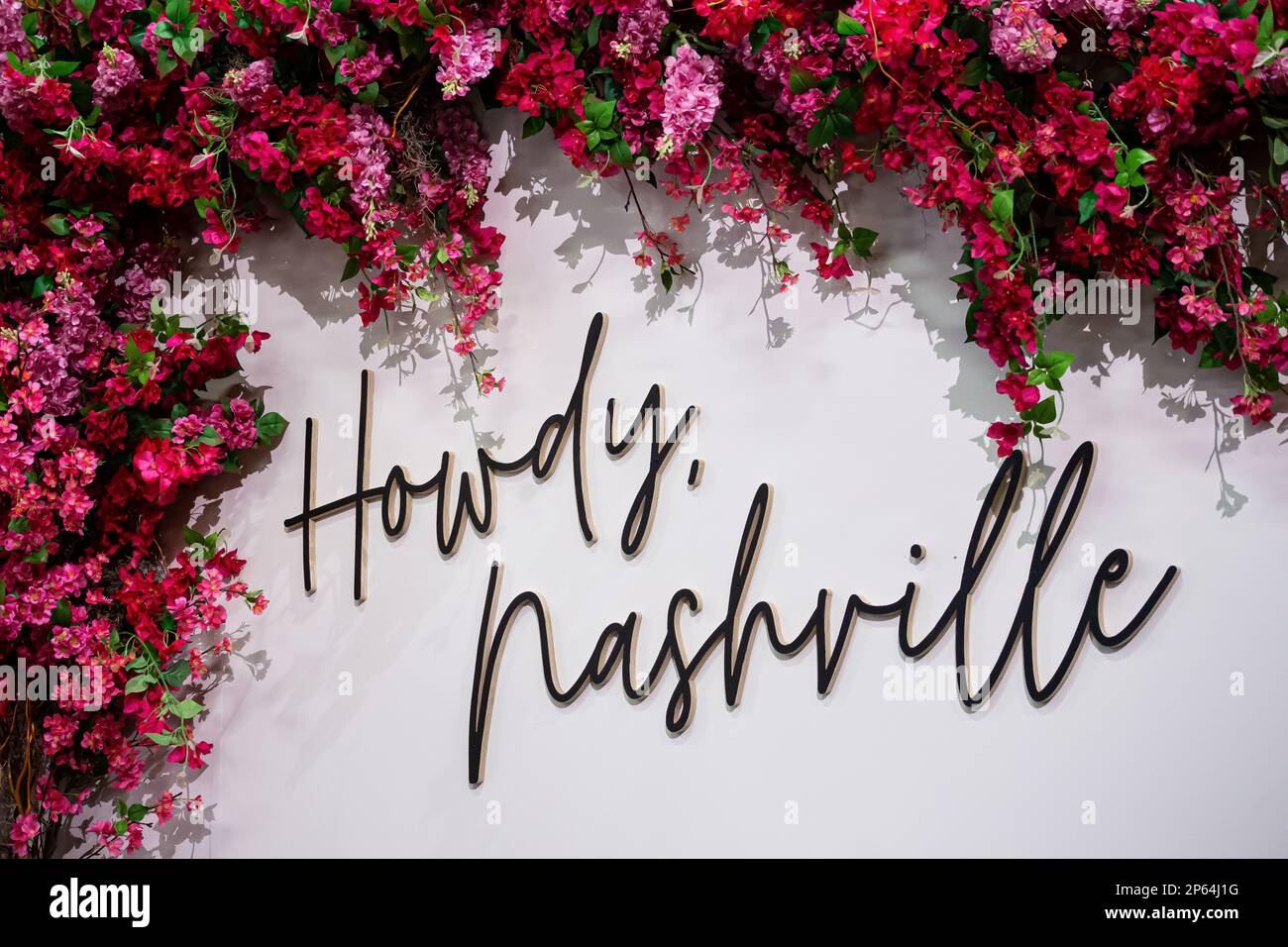 Howdy, Nashville Sign Stock Photo - Alamy
